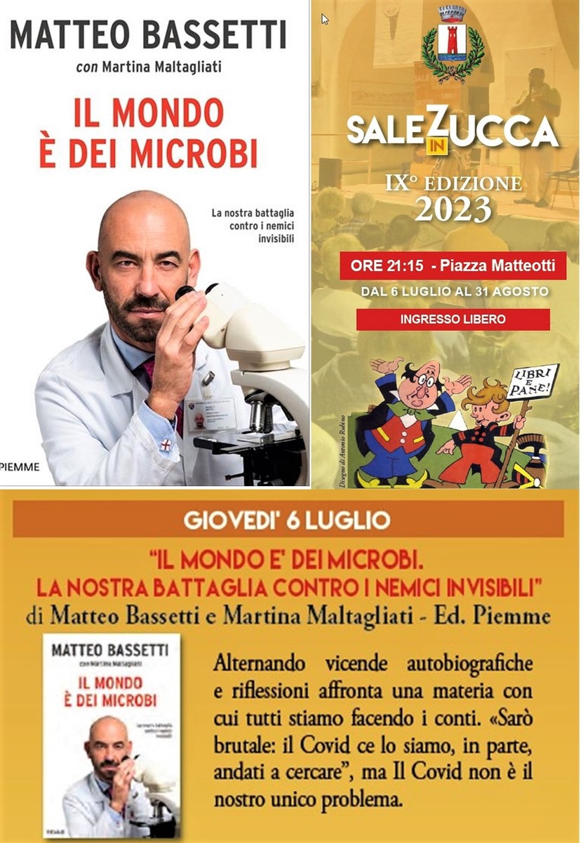 Riva Ligure: Matteo Bassetti apre Sale in Zucca giovedì 6 luglio - TravelEat