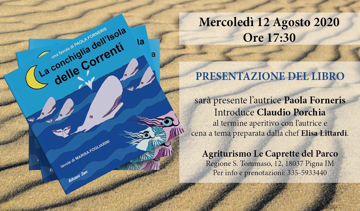 Pigna: mercoledì 12 agosto un libro ed un menù speciale alle Caprette ...